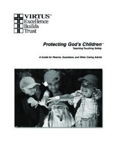 Protecting God's Children Touching Safety English Guide for Parents ...